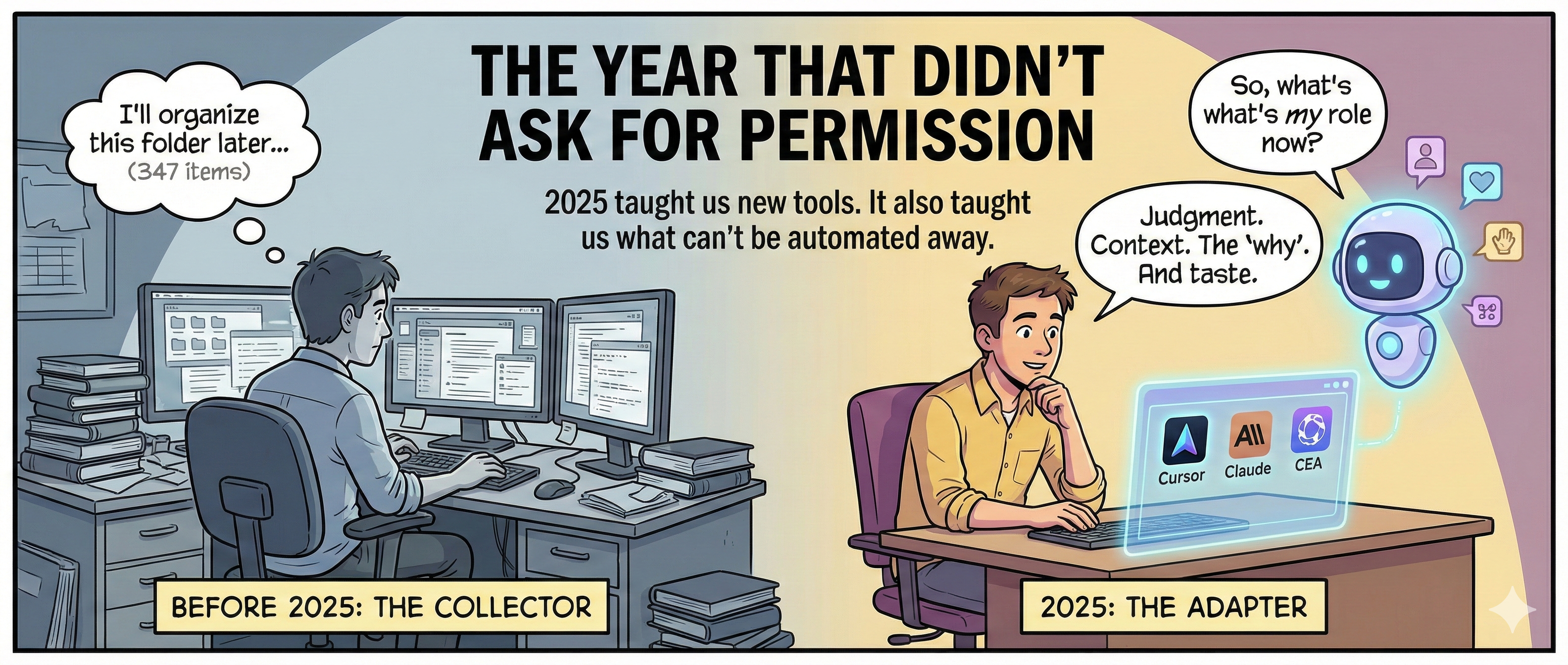 The year that didn't ask for permission | Being technical writer